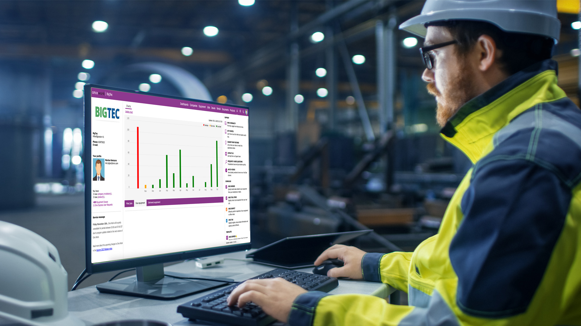 Onix Equipment Management Platform